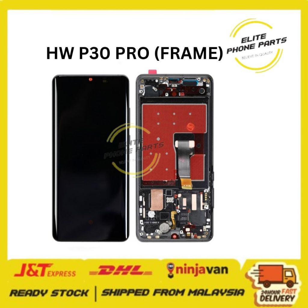 Huawei P30 PRO (FRAME) LCD Touch Screen Digitizer ORIGINAL (1 months ...