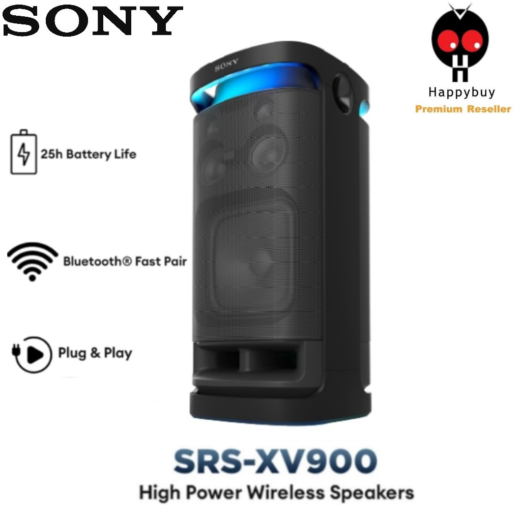 Sony SRS-XV900 X-Series XV900 Wireless Bluetooth Party Speaker | Shopee ...