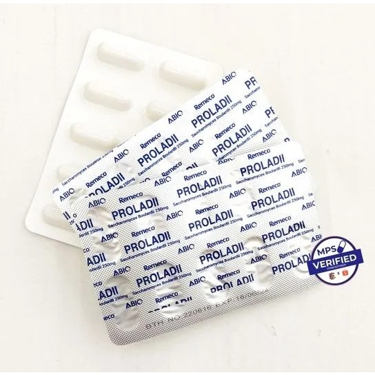 REMECO PROLADII YEAST PROBIOTIC 250MG CAPSULE (ANTI-DIARRHEAL) | Shopee ...