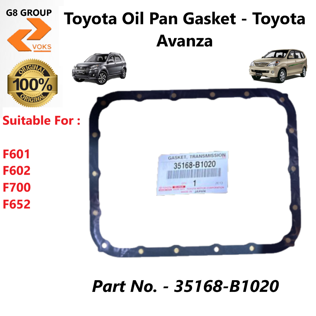 Toyota Oil Pan Gasket - Toyota Avanza ( 35168-B1020 ) | Shopee Malaysia