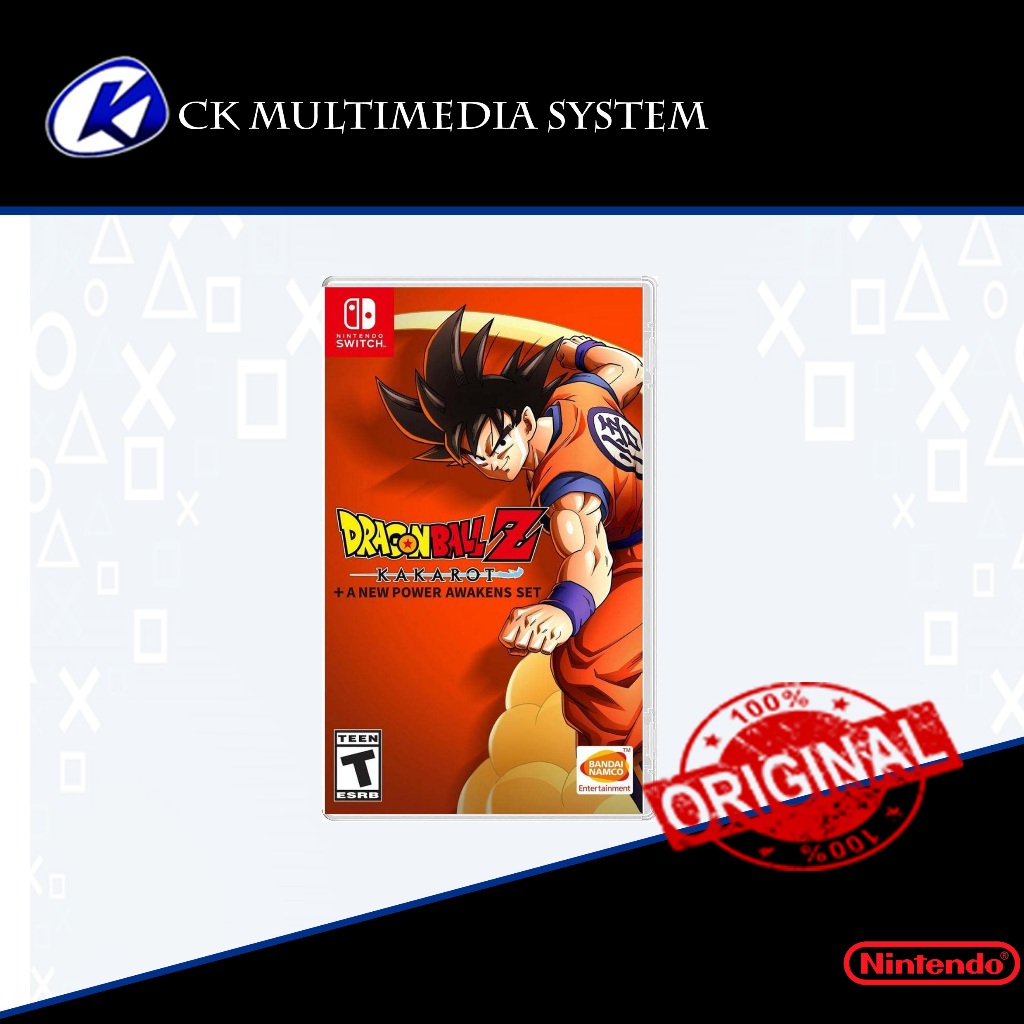 N.Switch DRAGON BALL Z KAKAROT A NEW POWER AWAKENS SETS (ASIA/ENG ...