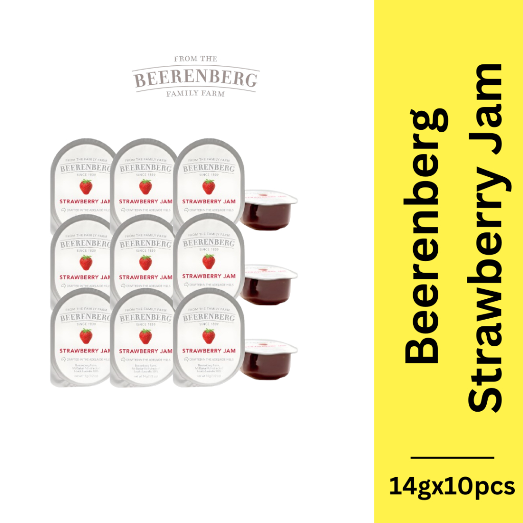 Beerenberg Strawberry fruit jam 14g | Strawberry | Fruit Jam | mini ...