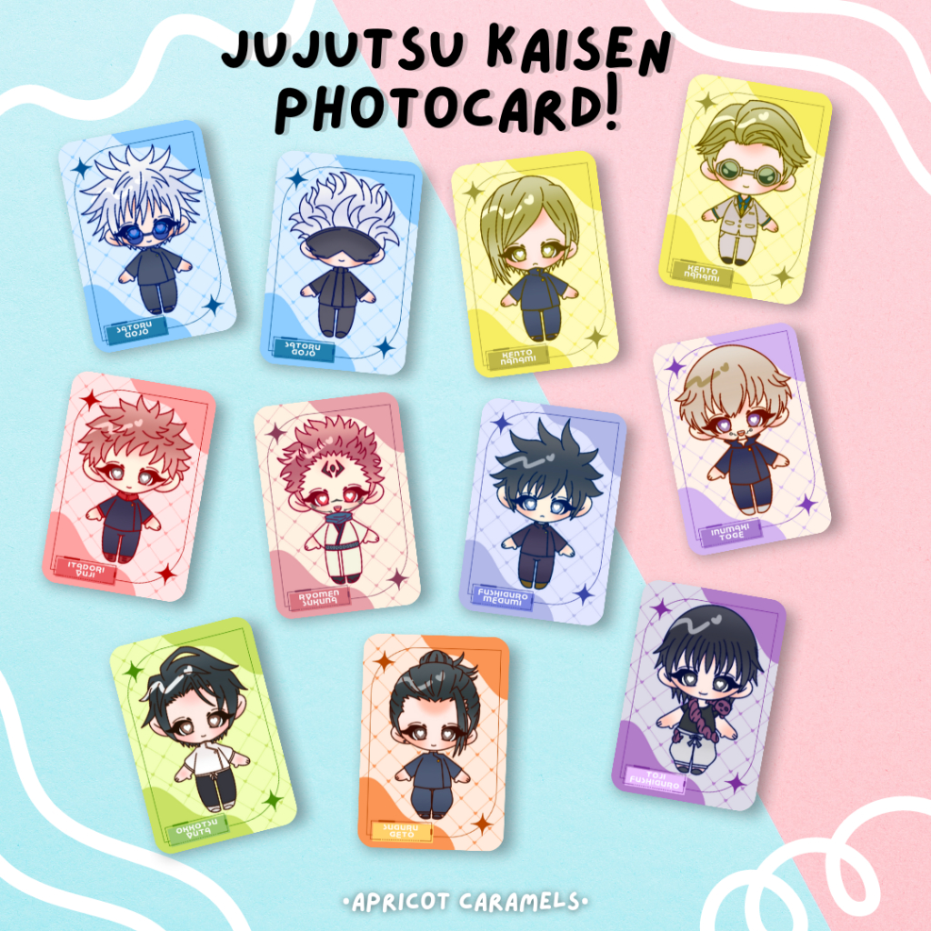 (JJK) Jujutsu Kaisen - Male Fanart Photocard | Shopee Malaysia