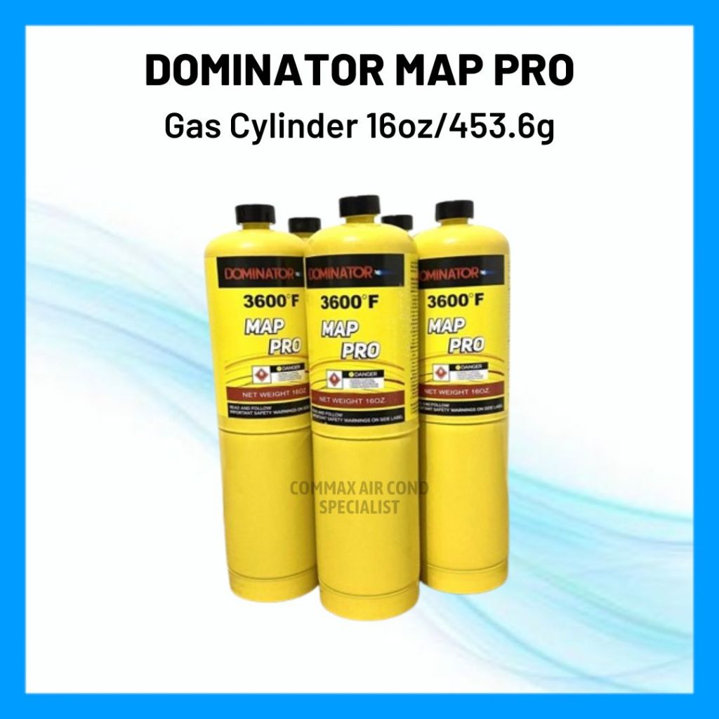DOMINATOR MAP PRO Gas Cylinder 16Oz/453.6g | Shopee Malaysia