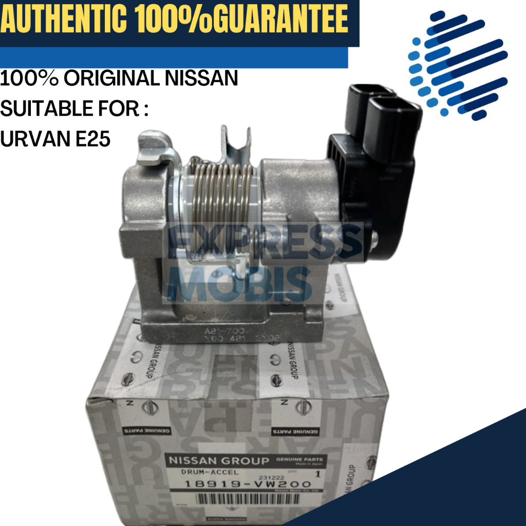 100% ORIGINAL NISSAN URVAN ACCELERATOR PEDAL SENSOR 18919-VW200 URVAN ...