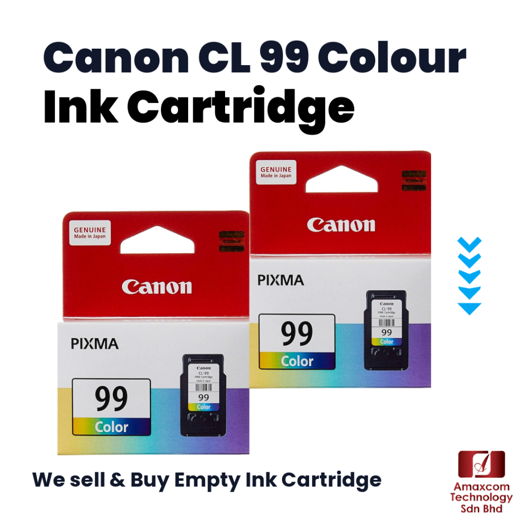 Canon CL 99 Colour Ink Cartridge [100% Original] | Shopee Malaysia