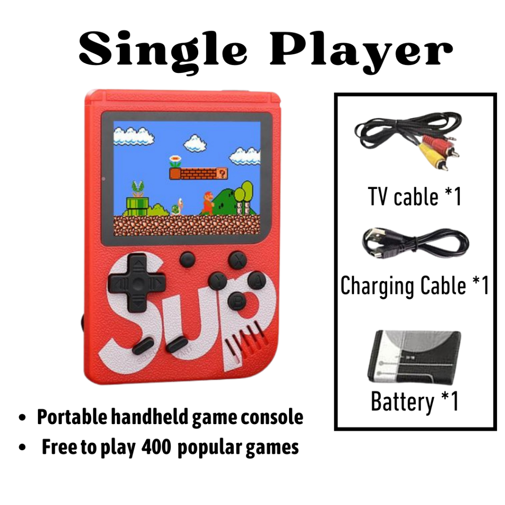 Game Boy Sup mini retro games box console 400 in 1 gameboy murah ...