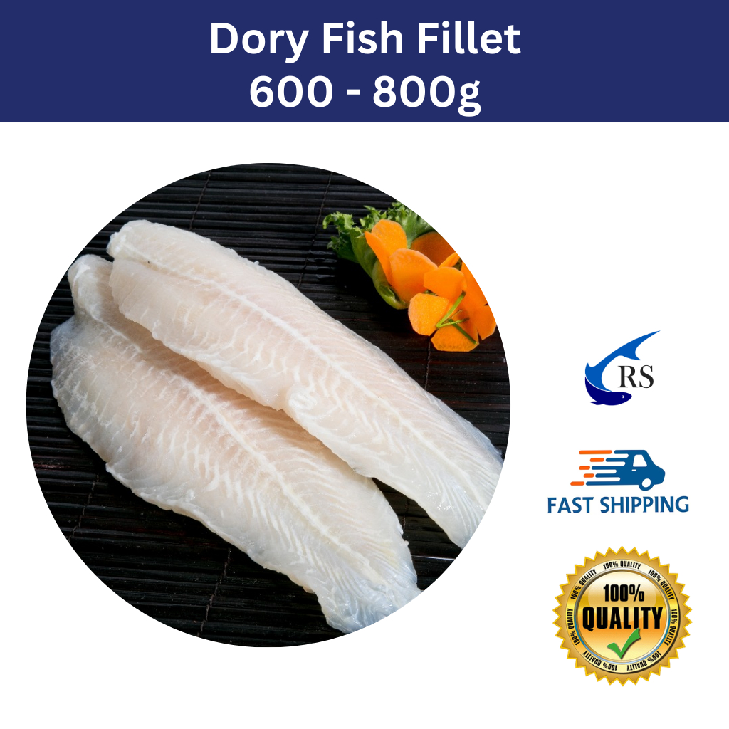 Premium Quality Frozen Dory Fish Fillet (600-800g) Ikan Dory 多利鱼片 ...