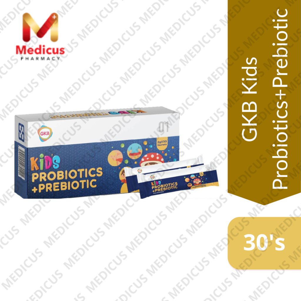 GKB Kids Probiotic + Prebiotic 2gx30sachets (Exp: 01/2026) | Shopee ...
