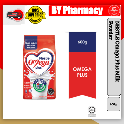 NESTLE Omega Plus Milk Powder (600g) for heart health Exp:10/2024 ...
