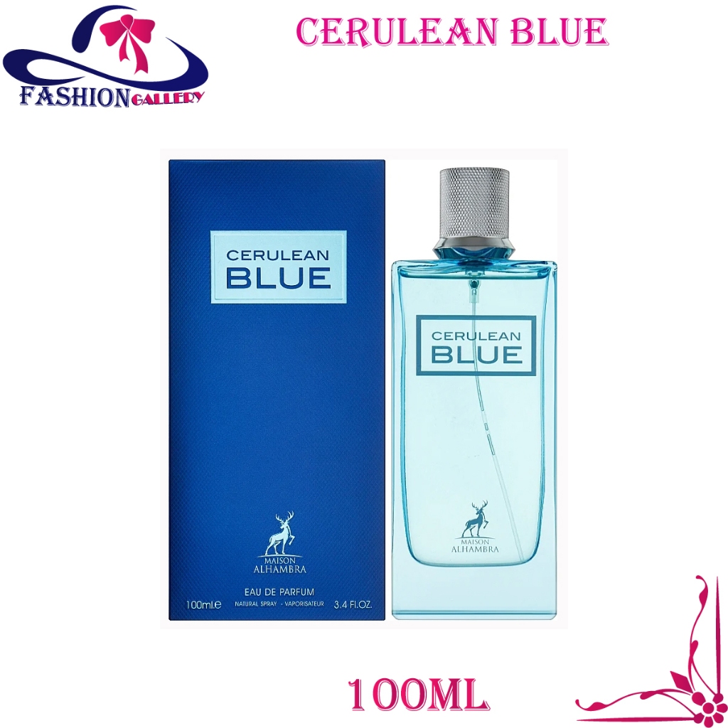 CERULEAN BLUE 100 ML BY MAISON ALHAMBRA EDP PERFUME SPRAY 100% ORIGINAL | Shopee Malaysia