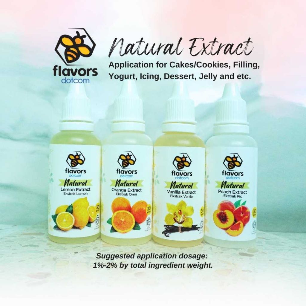 Flavors Dotcom - Natural Food Extract Varieties (30g) | Shopee Malaysia