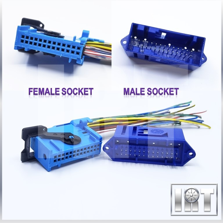 26 Pin Meter Dashboard Socket Waja Saga LMST Proton Soket Kereta Engine ...