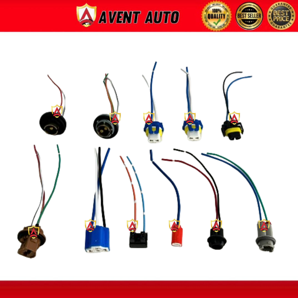 (1PCS)CAR HEADLIGHT BULB SOCKET FOR H1/H3/H4 CERAMIC/H4 ORI TYPE/H7/H8 ...