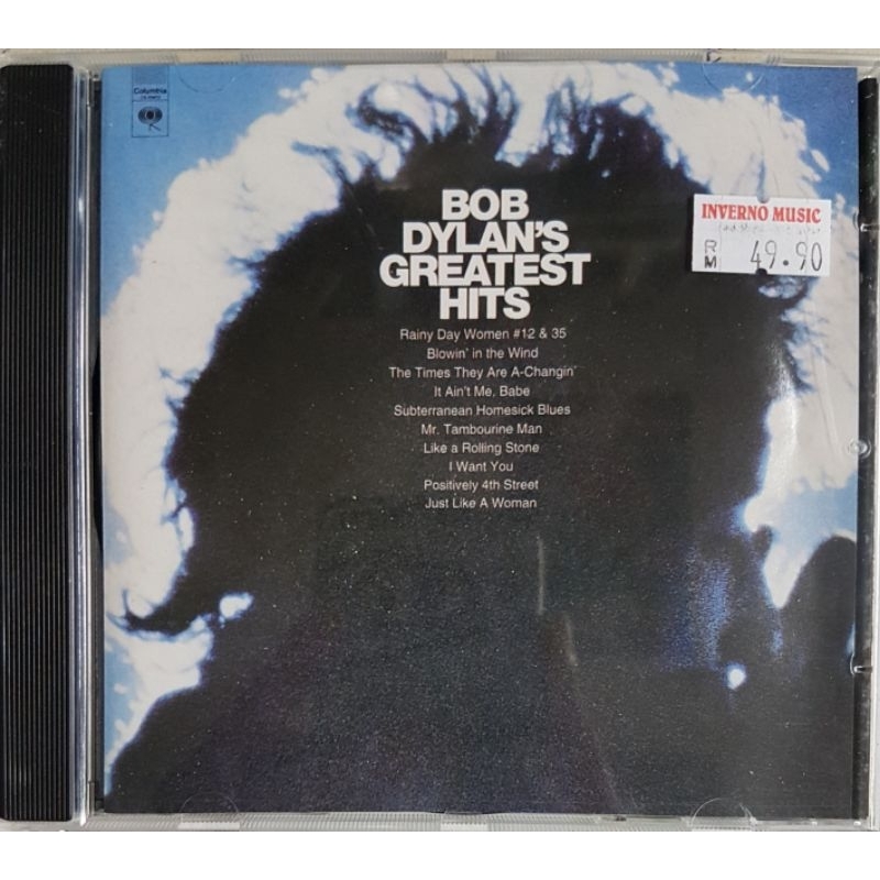 Bob Dylan - Greatest Hits CD | Shopee Malaysia