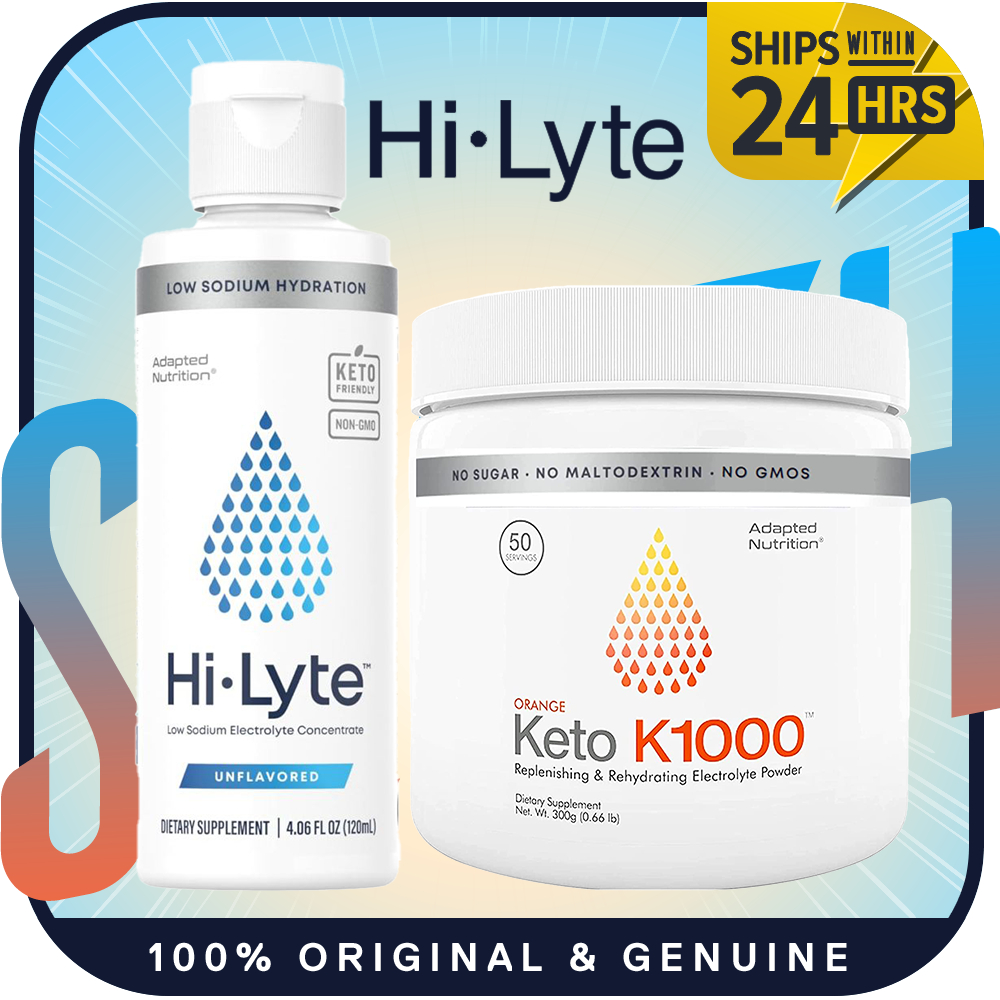 GENUINE Hi-Lyte Keto K1000 Electrolyte Powder Hydration Supplement ...