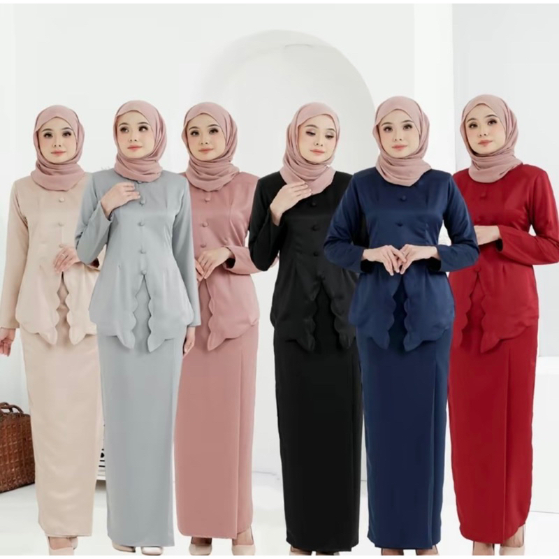 Baju Kebaya Clothes Wanita | Shopee Malaysia