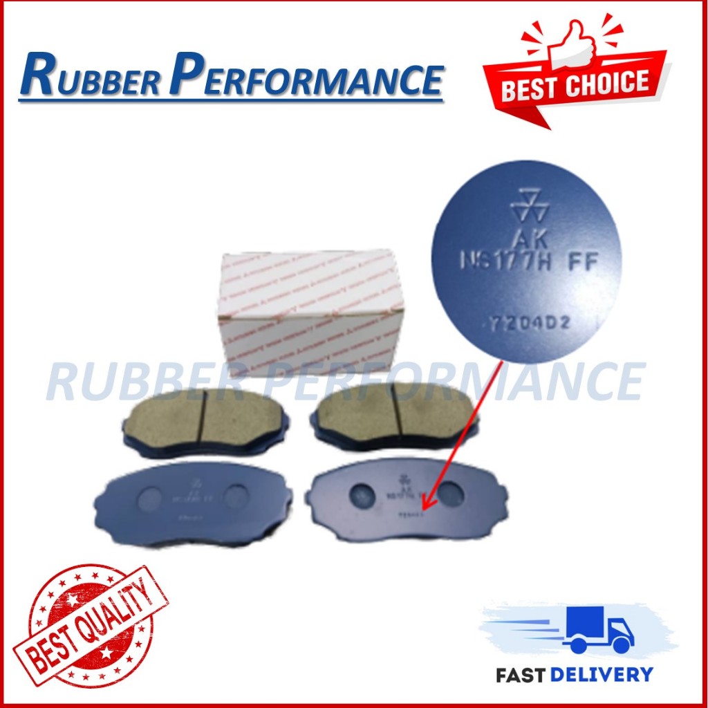 1 DEPAN/FRONT BRAKE PADS MITSUBISHI TRITON VGT KL2T KL3T (2019-2021 ...
