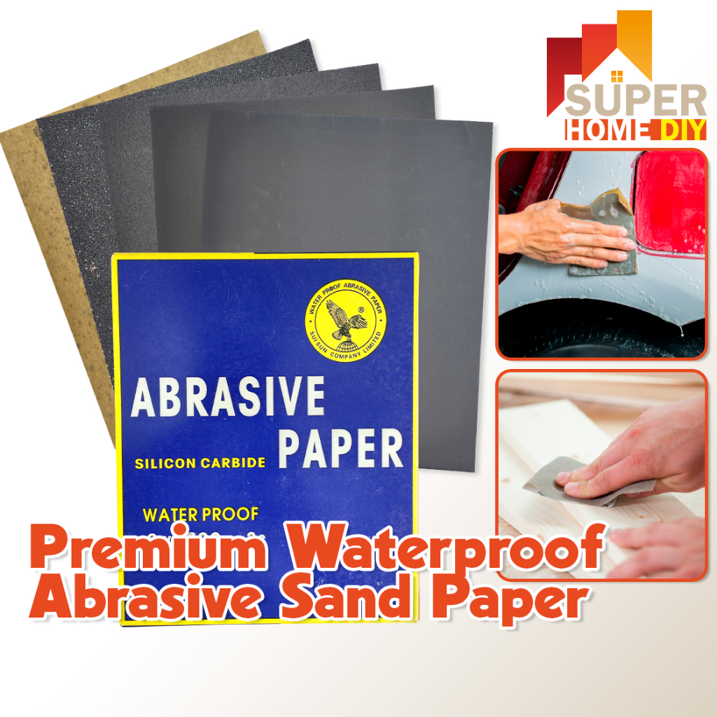 High Quality Abrasive Sandpaper Silicone Carbide Waterproof Wet Dry ...