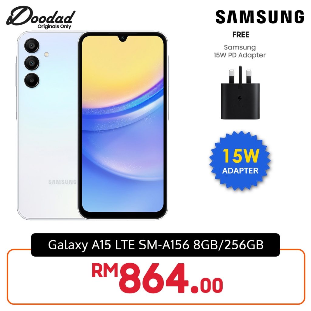 Samsung Galaxy A15 LTE SM-A156 8GB/256GB With 15W Adapter | Original ...