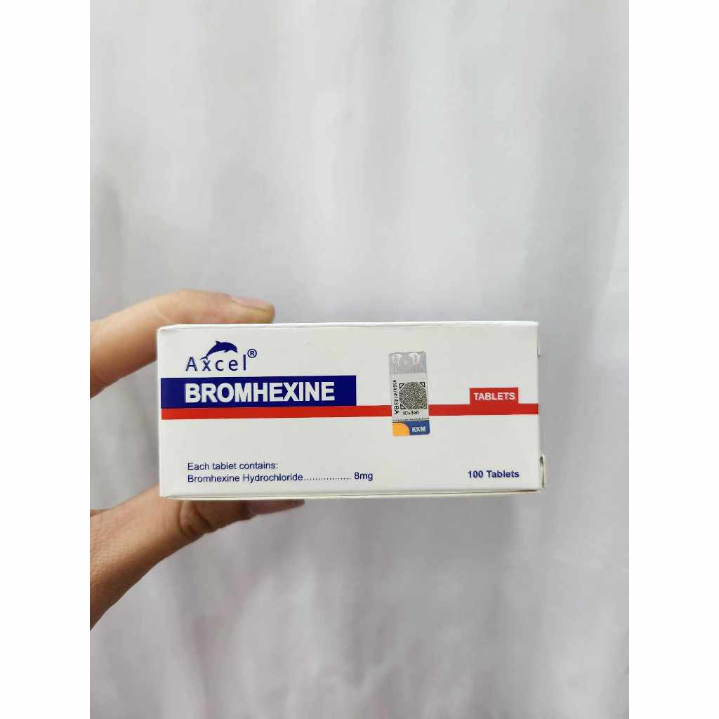 AXCEL BROMHEXINE 8MG TABLETS 100'S/BOX | Shopee Malaysia