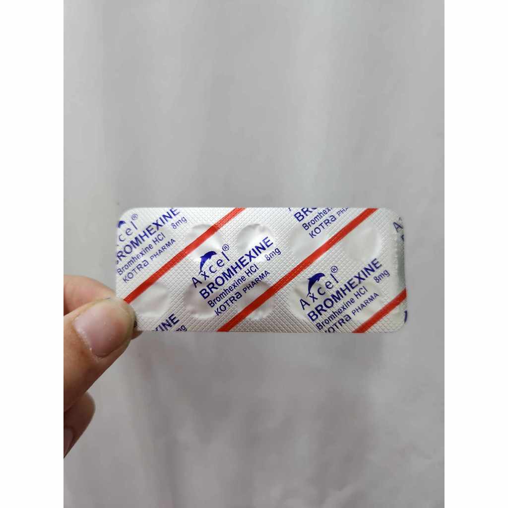 AXCEL BROMHEXINE 8MG TABLETS 10'S | Shopee Malaysia