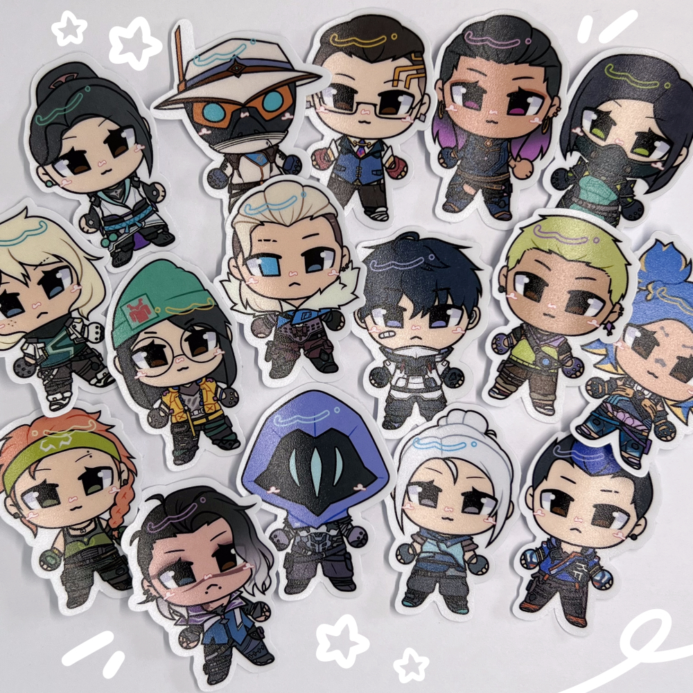 Valorant Mini Sticker Series | Shopee Malaysia