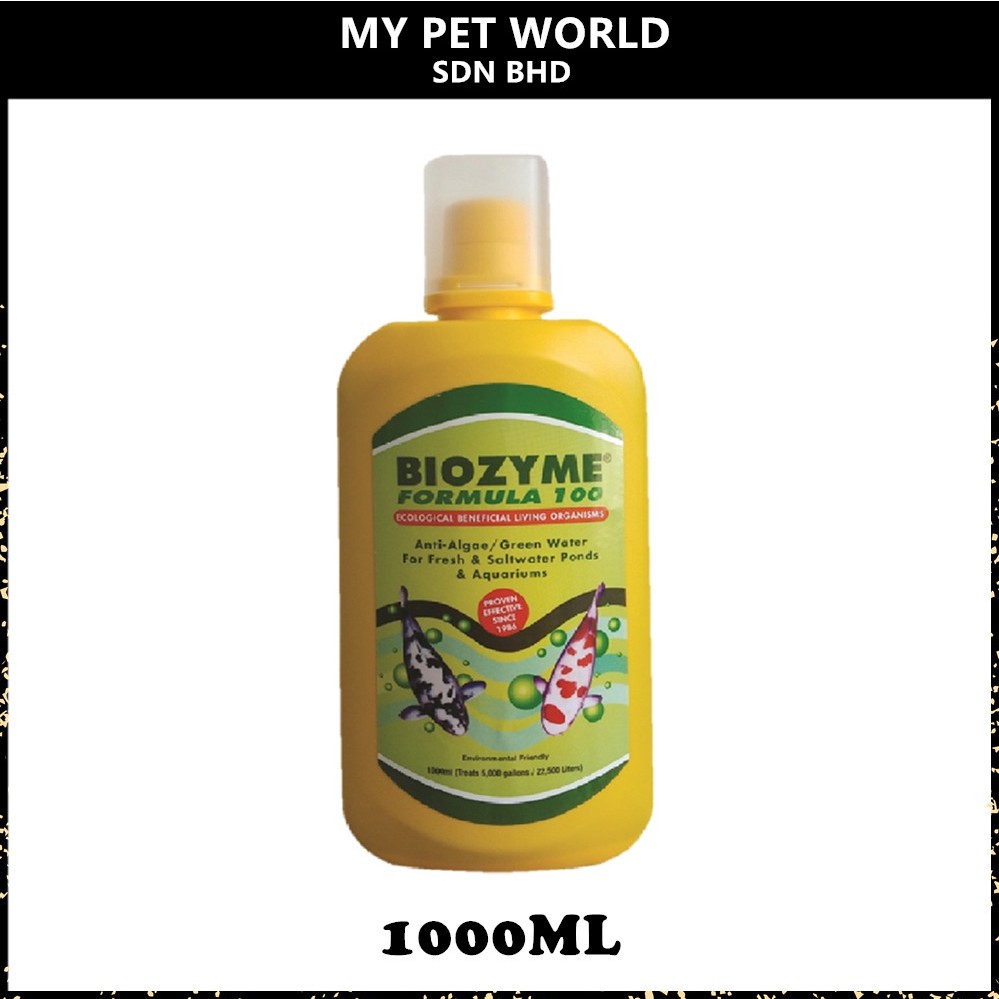 Biozyme Formula 100 Anti-Algae / Green Water For Fresh & Saltwater Pond ...