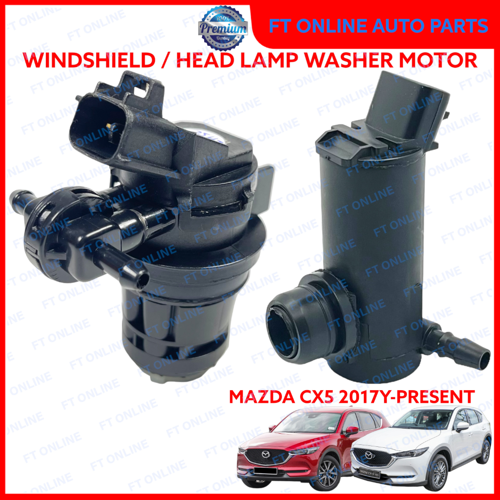 MAZDA CX-5 2017-PRESENT KF WASHER MOTOR/PUMP WINDSHIELD WIPER TANK HEAD ...