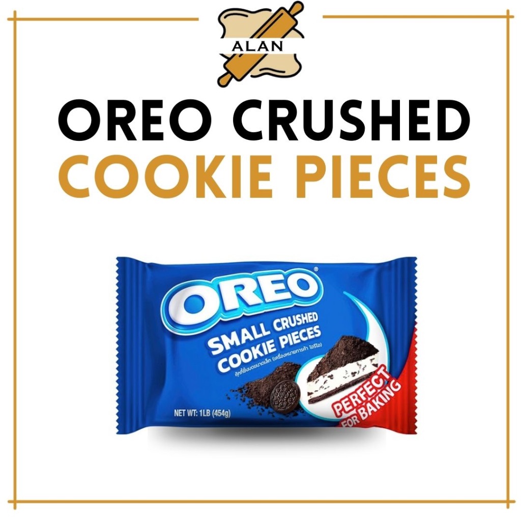 OREO CRUSHED COOKIE PIECES | TEPUNG BISKUT OREO | 奥利奥饼干脆 454GM | Shopee ...