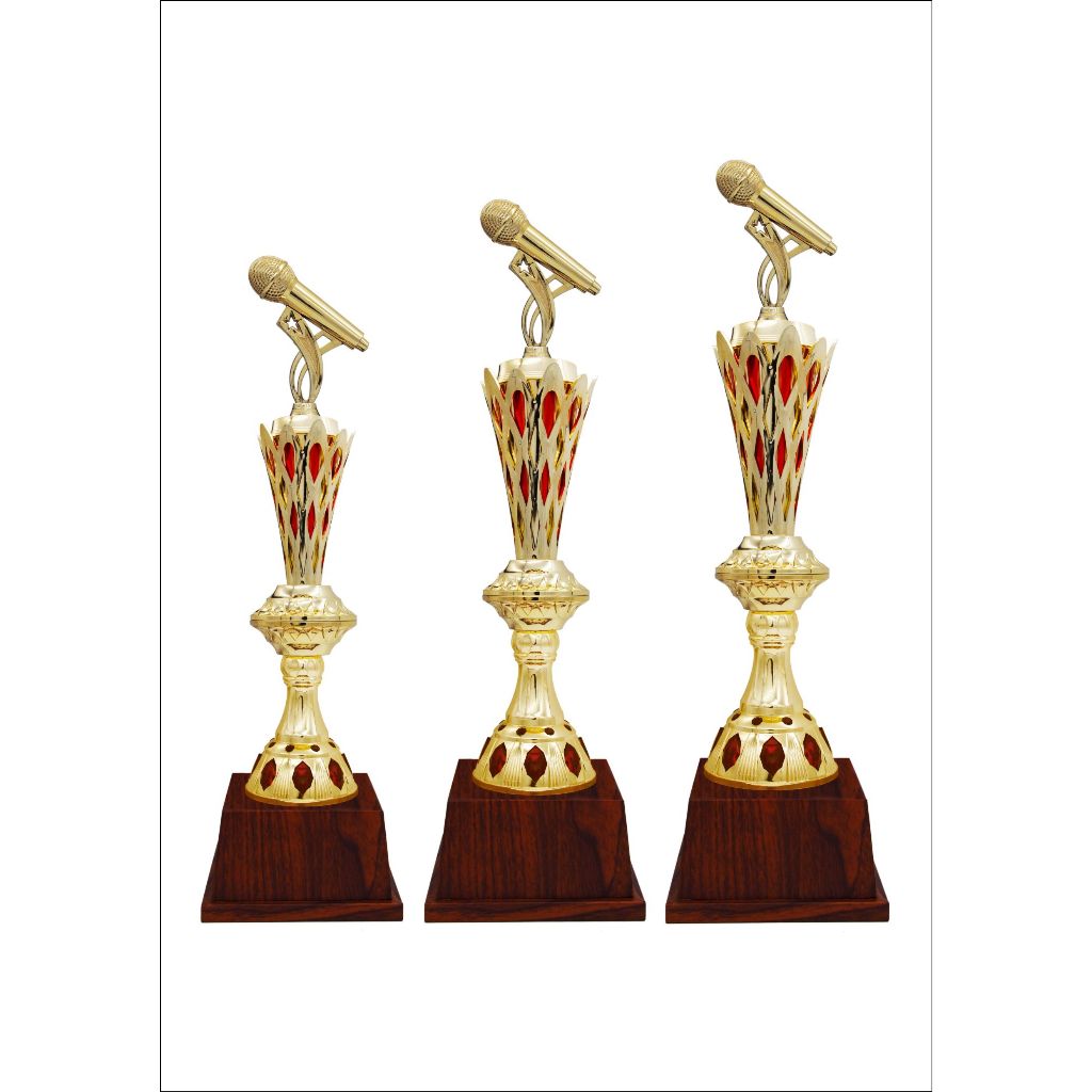 PT4195 New Generation Trophy (Microphone Trophy) | PT4195 Piala ...