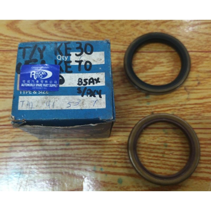 TOYOTA COROLLA KE30 KE70 FRONT WHEEL OIL SEAL (41X53X7) -1PC | Shopee ...