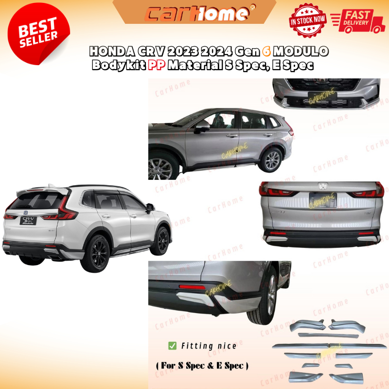HONDA CRV 2024 Gen 6 MDL BODYKIT⭐PP MATERIAL⭐S SPEC E SPEC 🔥READY STOCK ...