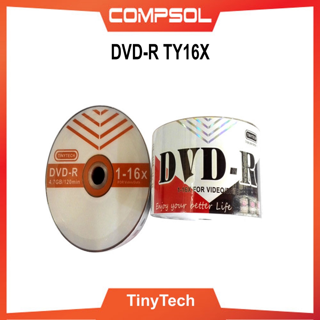 DVD-R Super Disc 50 Pack/ DVD-R TY16X 50 Pack | Shopee Malaysia