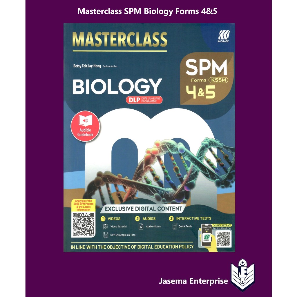 Masterclass SPM Biology Forms 4&5 | Shopee Malaysia