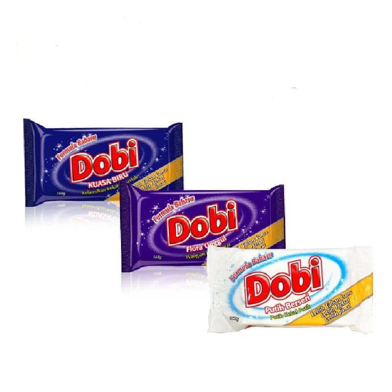 Dobi Detergent Bar (160g) Sabun Buku Dobi / Kuasa Biru / Putih Berseri ...