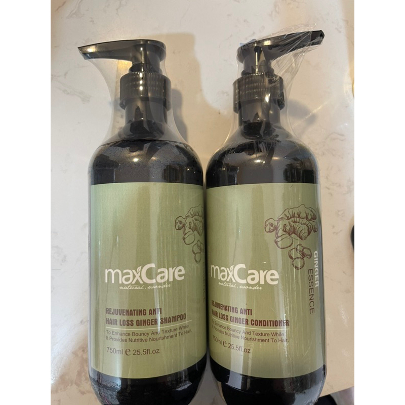 Maxcare Syampu/Pelembap Halia Anti Keguguran Rambut (750ml) Maxcare ...