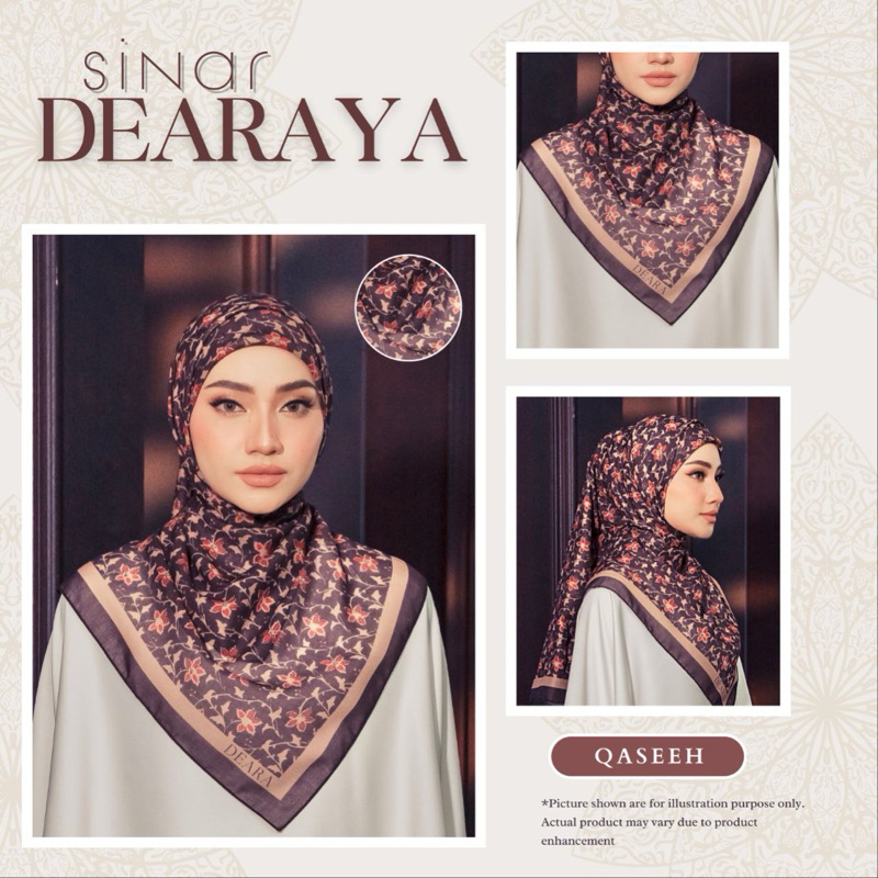 DEARA HIJAB Premium Cotton Voile {Free baby brooch} | Shopee Malaysia