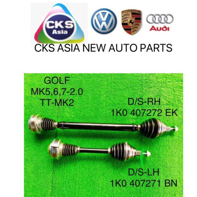 VOLKSWAGEN GOLF MK6 MK7 2.0L DRIVE SHAFT FRONT | Shopee Malaysia