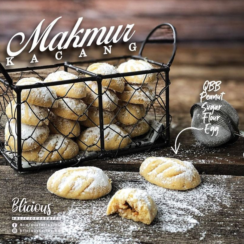 READY STOCK Biskut Makmur Kacang Biskut Kuih Raya Makan Sedap by ...