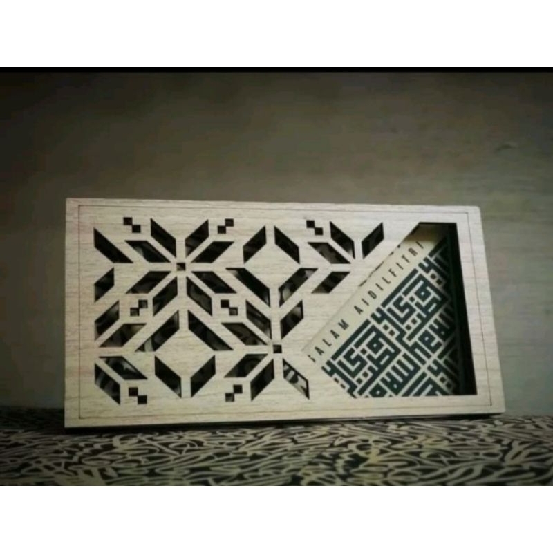 Beli 5 percuma 1 sampul duit raya kayu dwifungsi kalis air (boleh ...