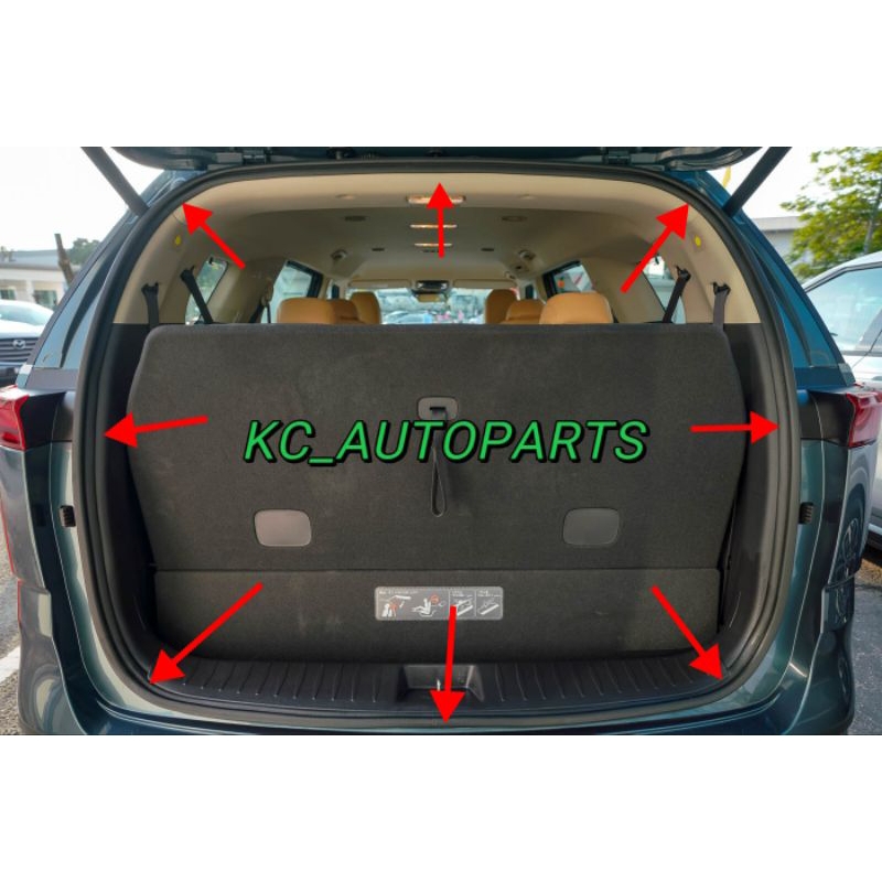 Kia CARENS / RIA / NAZA CITRA REAR BOOT BONNET RUBBER BELAKANG BONNET ...