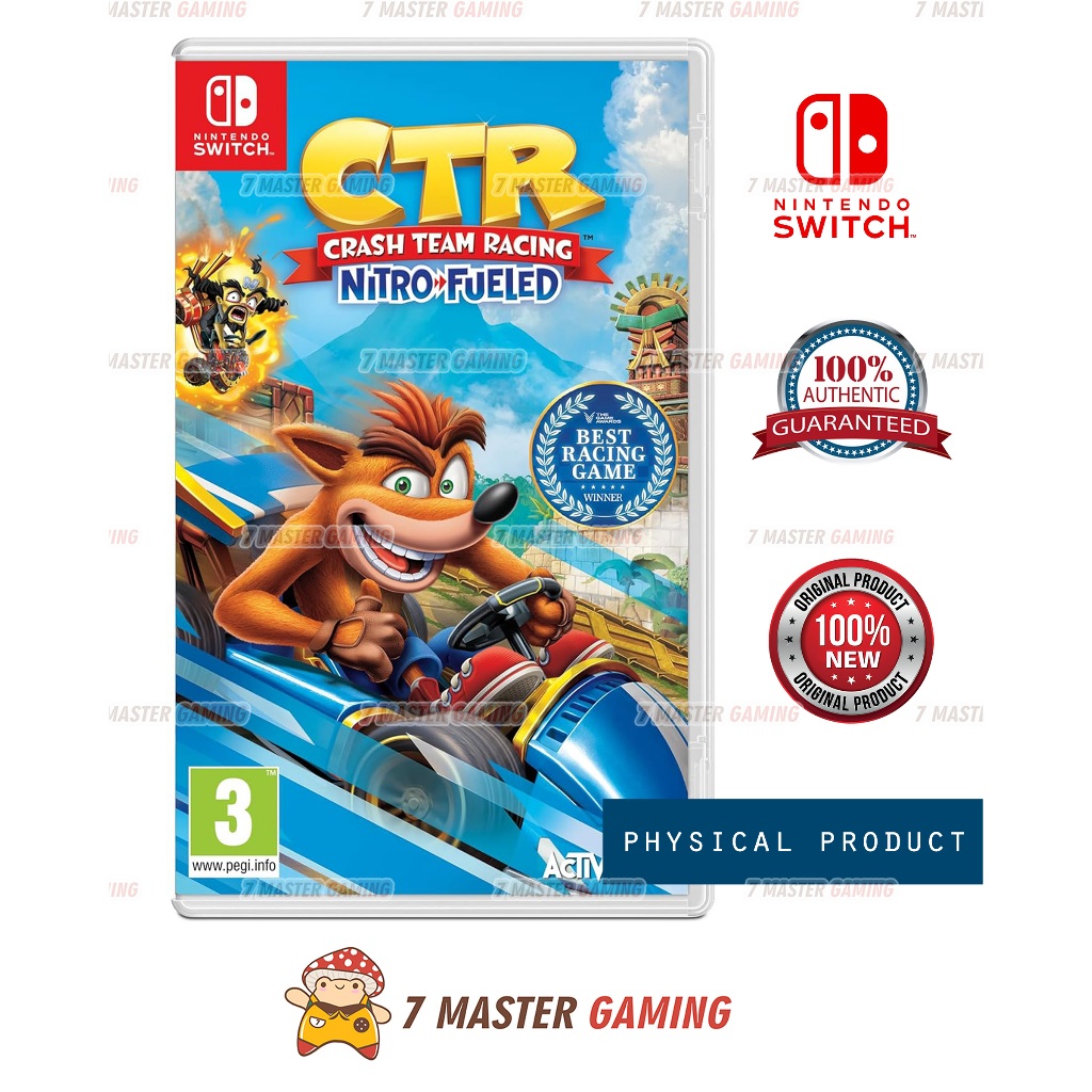 CTR - Crash Team Racing - Nitro Fueled -Nintendo Switch OLED / V2 ...