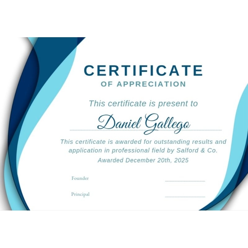 Digital Certificate Design Shopee Malaysia