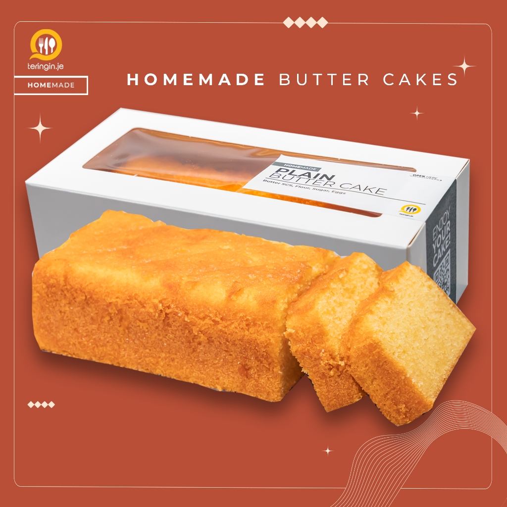 🔥 [TERINGIN.JE] Plain Butter Cake 🔥 | Shopee Malaysia