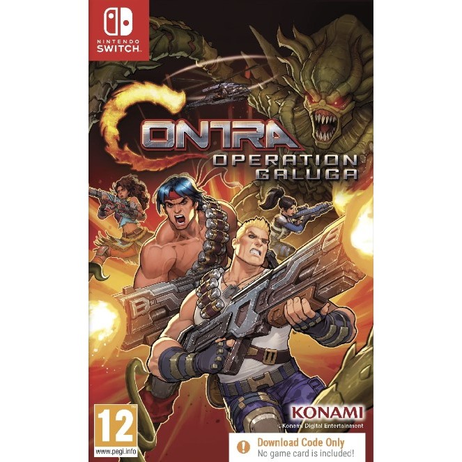 (🔥NEW RELEASE🔥) Contra Operation Galuga (Nintendo Switch) Digital ...