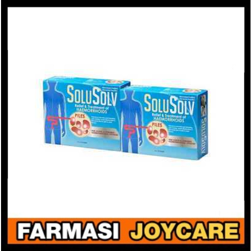 Solusolv haemorrhoids piles flavonoid tablet 40's/ 2 x 40's (Exp ...