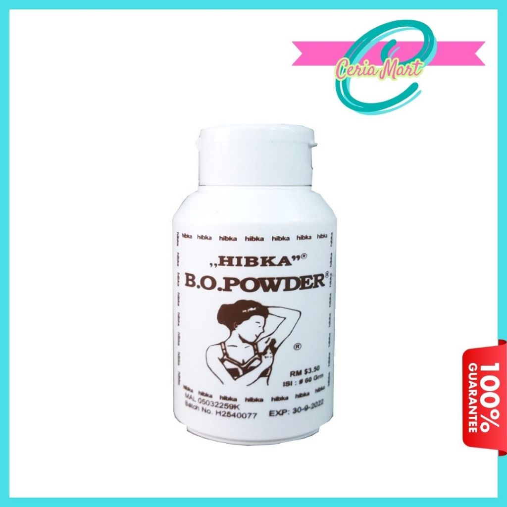 HIBKA B.O POWDER 80GM Bedak | Shopee Malaysia
