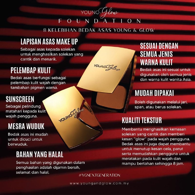 NEELOFA FOUNDATION YOUNG & GLOW !! READY STOCK !! ORIGINAL HQ ...