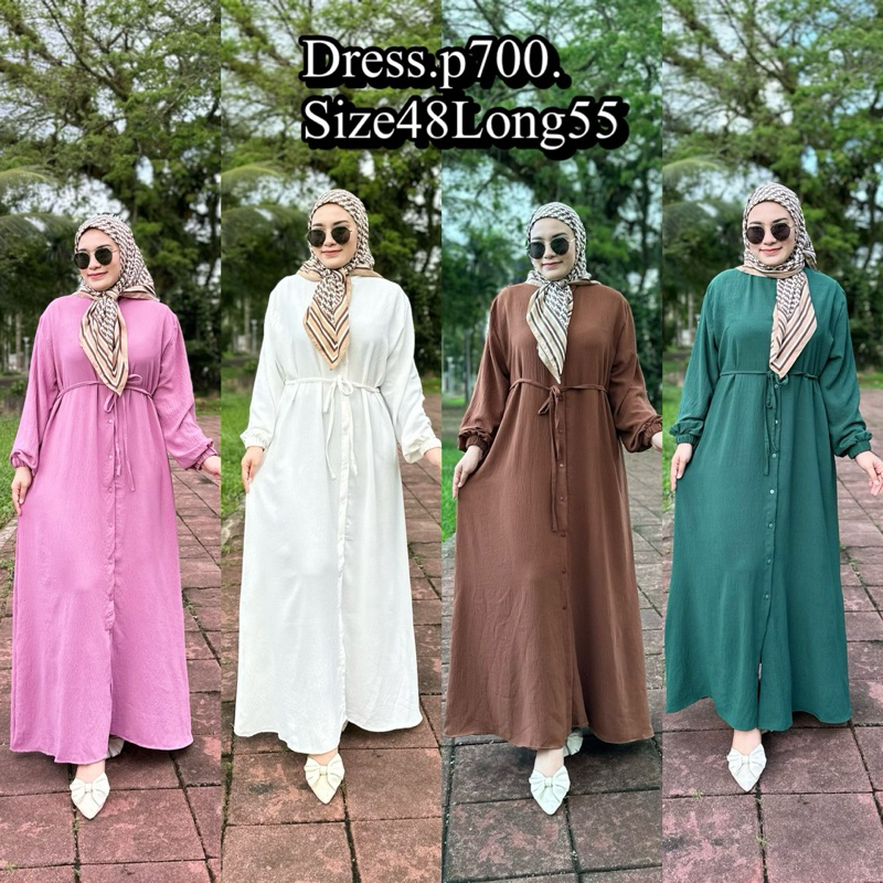 DRESS ANGGUN LABUH MUSLIMAH / DRESS VIRAL (READY STOCK) | Shopee Malaysia